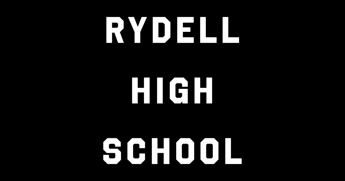 Rydell High School - Grease - Sticker | TeePublic