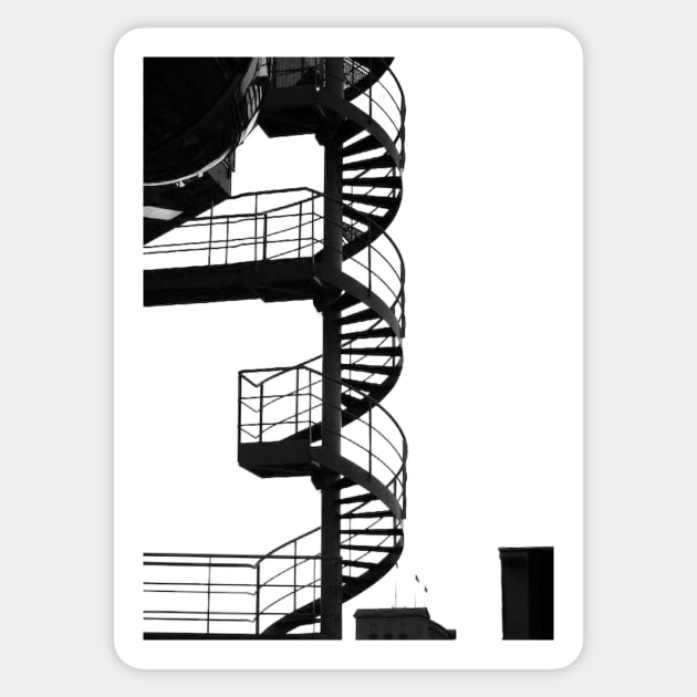 Fire Escape - Eye - Sticker | TeePublic