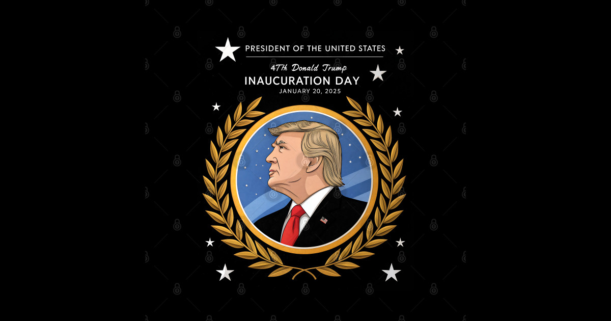 President Donald Trump Inauguration Day 2025 Memorabilia - Trump ...