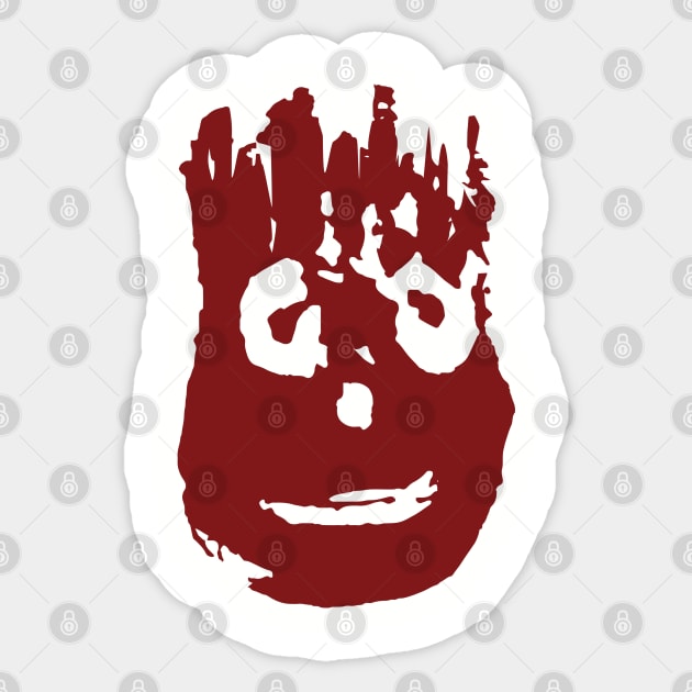 Wilson Volleyball from Castaway - Wilson Volleyball - Sticker | TeePublic