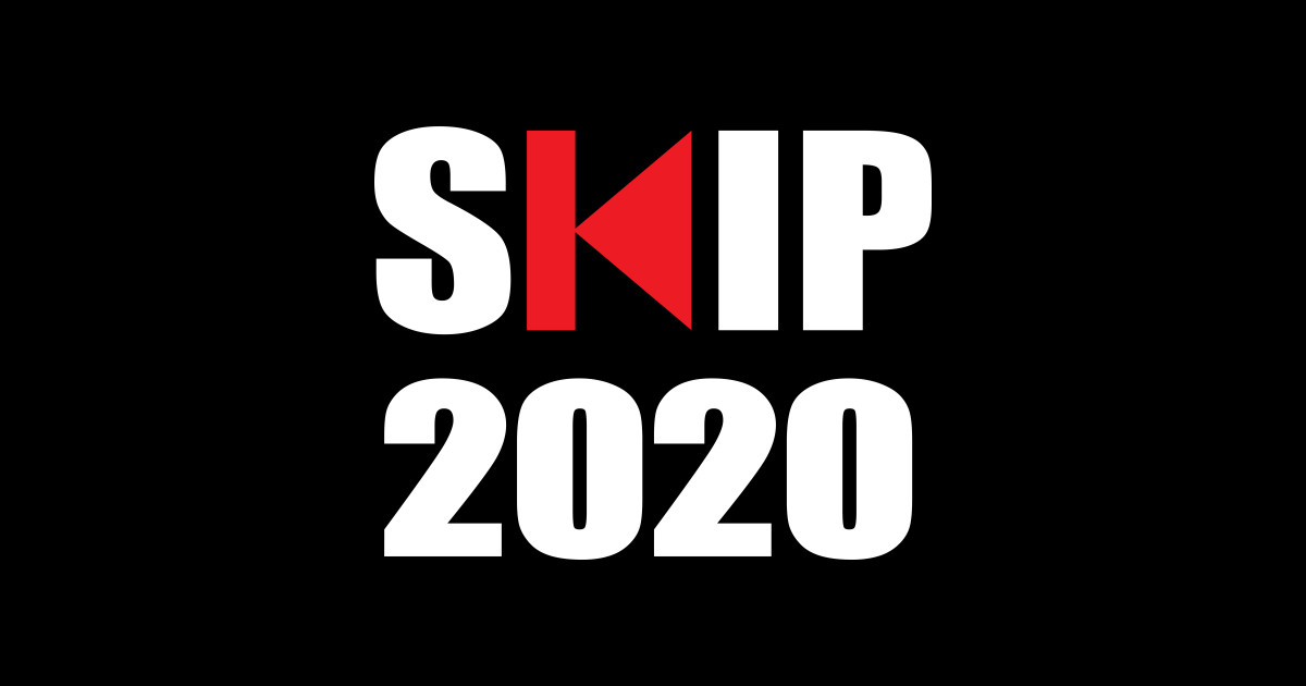 SKIP 2020 - Happy new year 2021 - Skip 2020 Funny - Tapestry | TeePublic