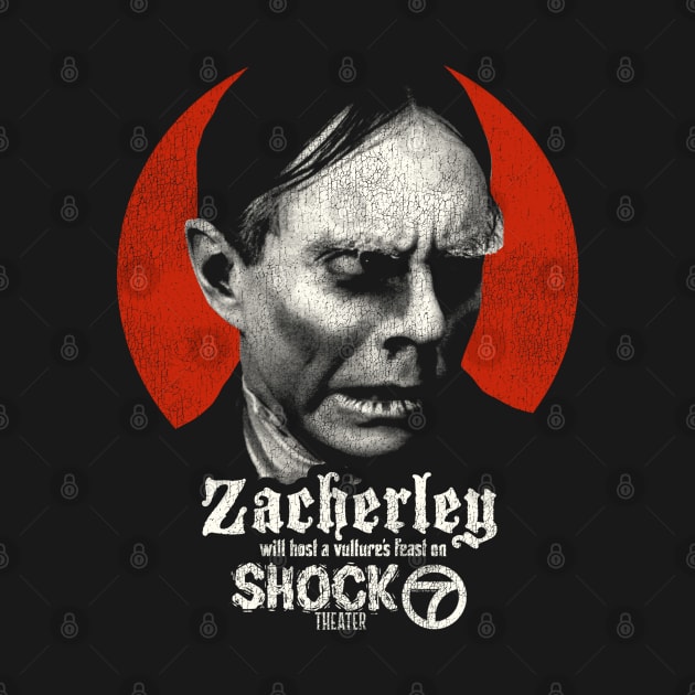 Zacherley "Roland" Horror Host of Shock Theater - Zacherley - T-Shirt ...