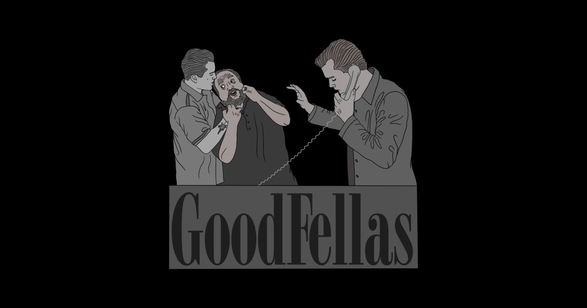"Goodfellas" Phone Strangle Scene - Goodfellas - Sticker | TeePublic
