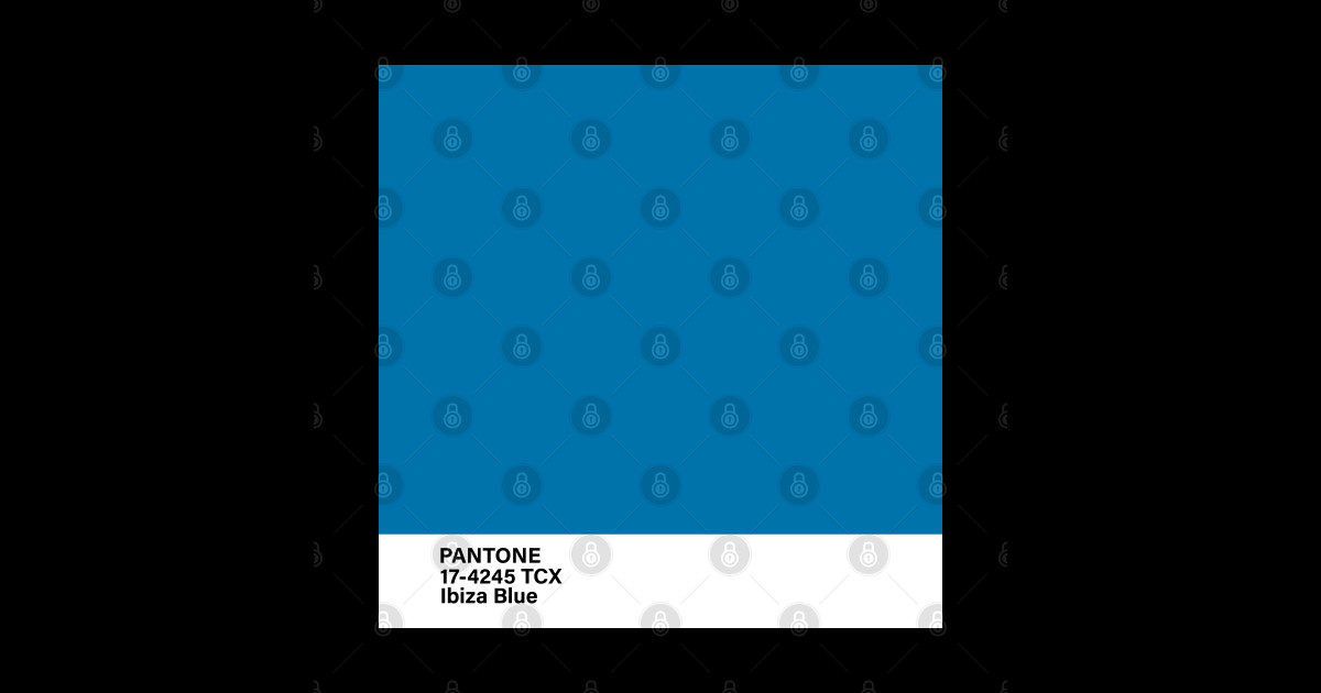 pantone 17-4245 TCX Ibiza Blue - Pantone 17 4245 Tcx Ibiza Blue ...