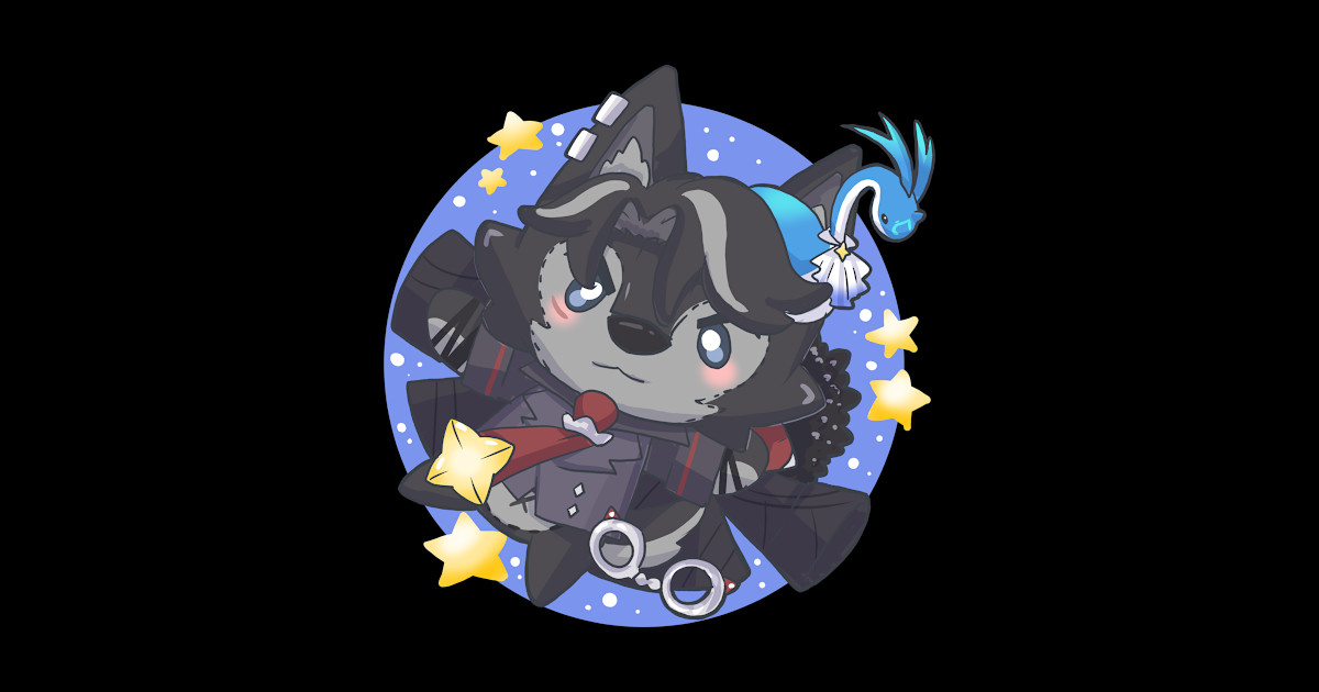 WOLFY WRIOTHESLEY - Wriothesley - Sticker | TeePublic