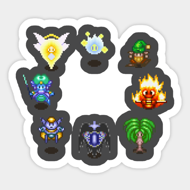 Mana Spirits - Secret Of Mana - Sticker | TeePublic