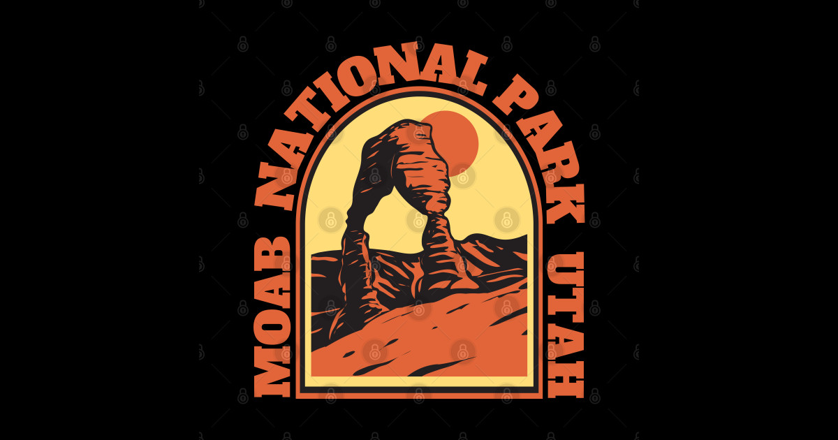 Moab Utah National Park - Moab - Posters and Art Prints | TeePublic