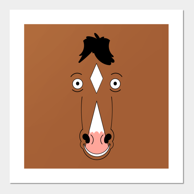 BoJack face! - Bojack Horseman - Posters and Art Prints | TeePublic