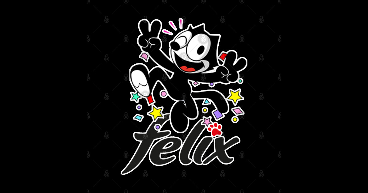 Felix the Cat Animate Amuse Adventure! - Felix Cartoon - Sticker ...