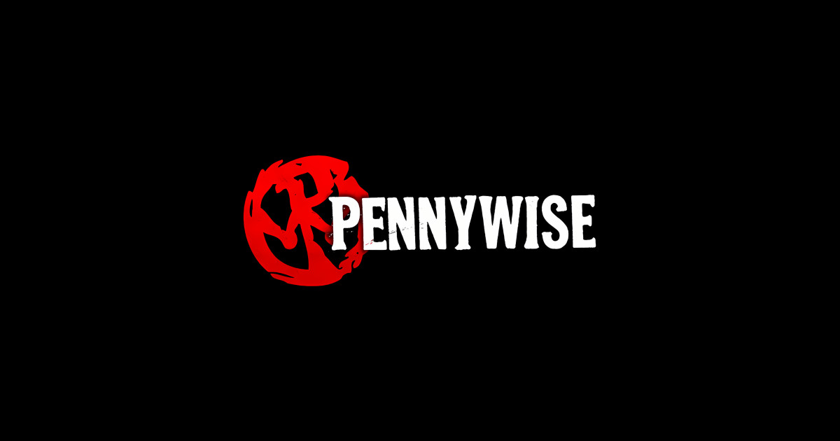 Pennywise Logo - Pennywise Logo - Sticker | TeePublic