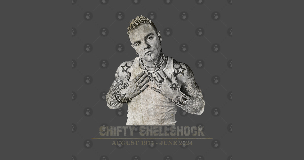 RIP Shifty Shellshock-Tribute Design - Rip Seth Brooks Binzer - T-Shirt ...