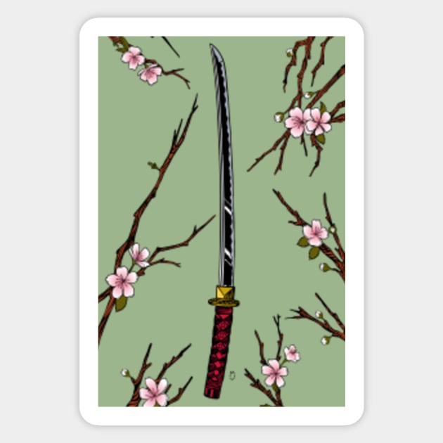 Katana - Katana - Sticker | TeePublic