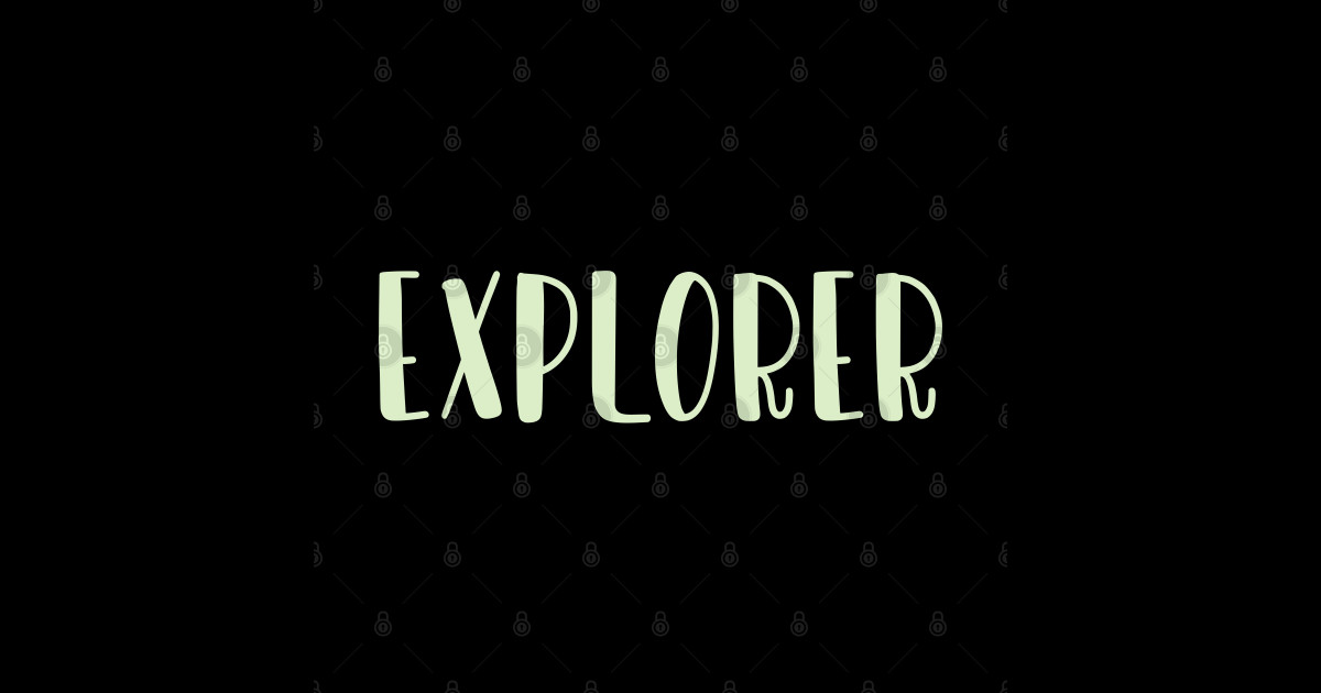 Explorer - Explorer - Sticker | TeePublic