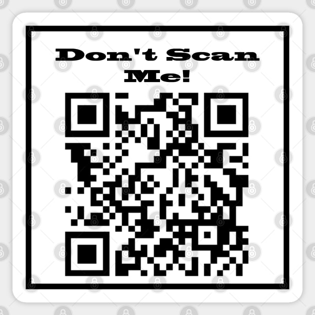 2B nhentai qr code prank - Dont Scan - Sticker | TeePublic