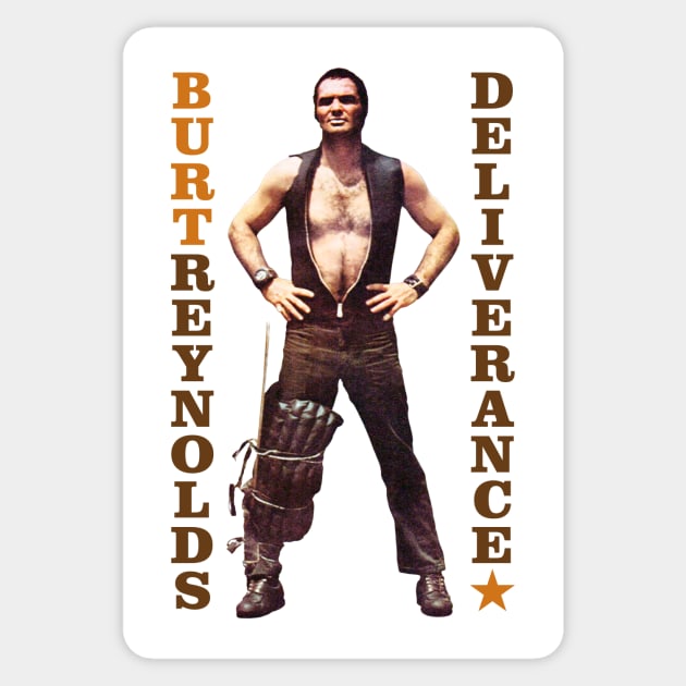 Burt Reynolds - Burt Reynolds - Sticker | TeePublic