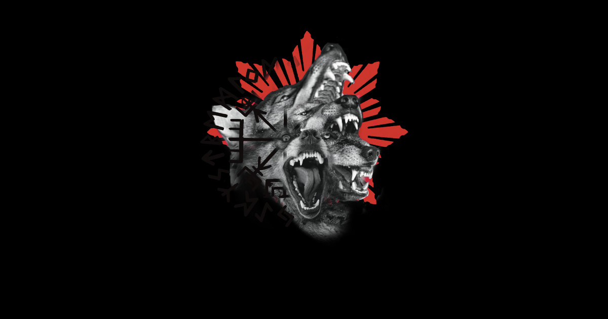 Pagan Wolf Pagan Sticker Teepublic