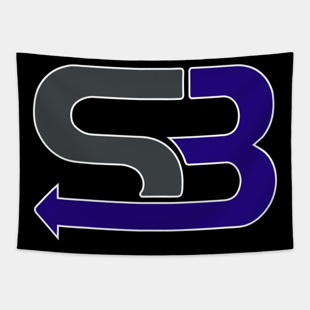 Step Back Logo - Step Back - Tapestry | TeePublic