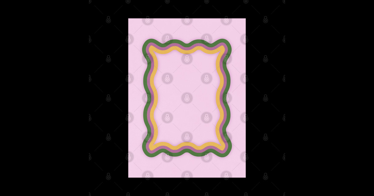 Soft Wavy Lines - Wavy Line - Sticker | TeePublic