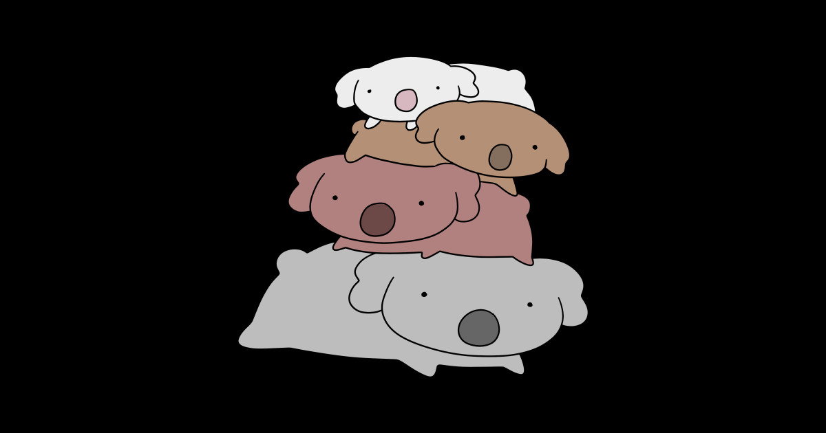 Koala Stack - Koala - Sticker | TeePublic
