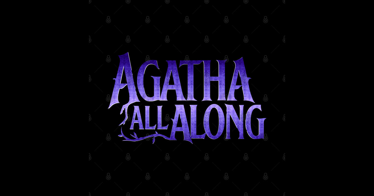 agatha all along - Agatha All Along - Sticker | TeePublic