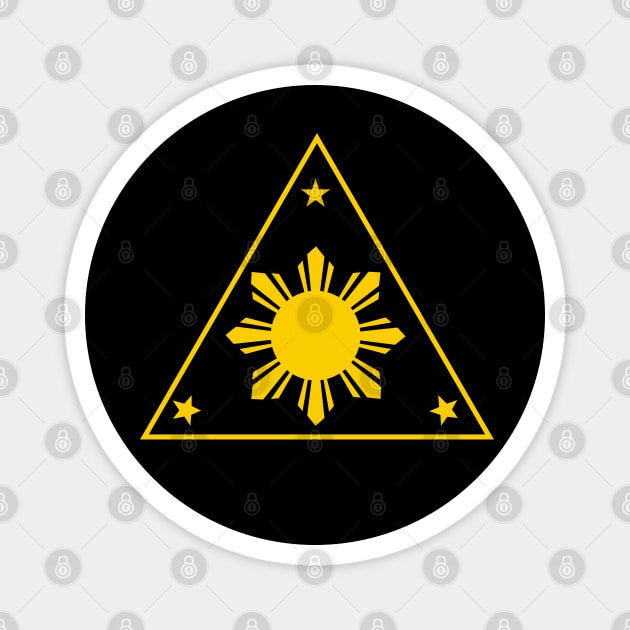 philippine flag triangle