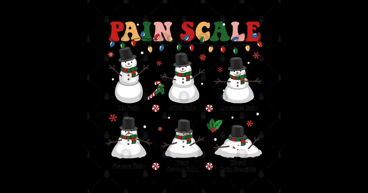 Pain Scale Nurse Triage And Pain Assesst - Pain Scale - Sticker | TeePublic