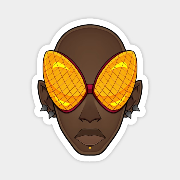 JSRF Garam Head - Jet Set Radio Future - Magnet | TeePublic