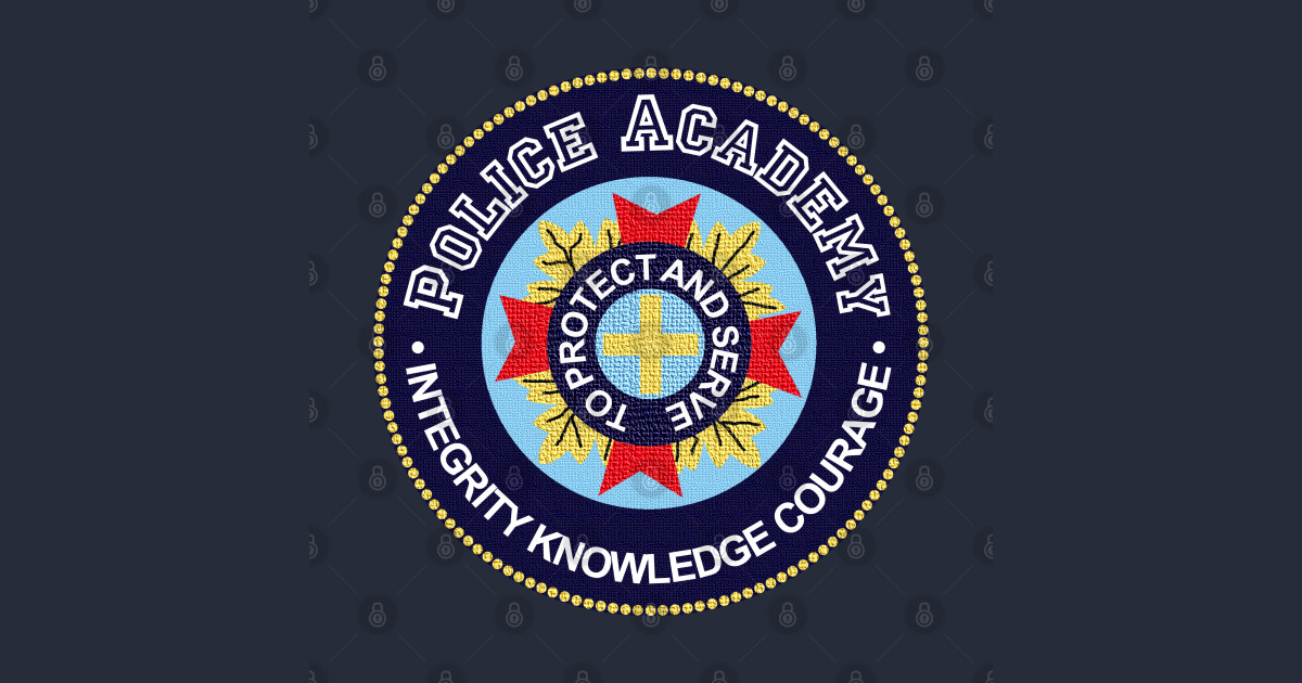 Police Academy Seal - Police Academy - T-Shirt | TeePublic