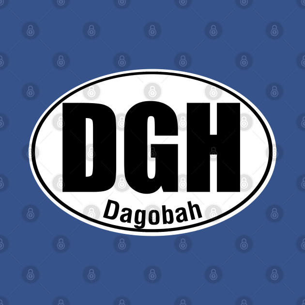Dagobah Travel Sticker - Star Wars - T-Shirt sold by Maroon Gasgano ...