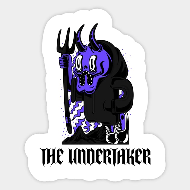 The Undertaker - Streetwear - Sticker | TeePublic