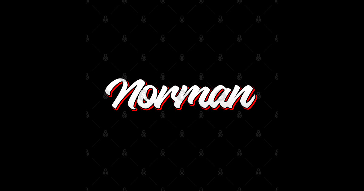 Norman name - cool 70s retro font - Norman Name Cool 70s Retro Font ...