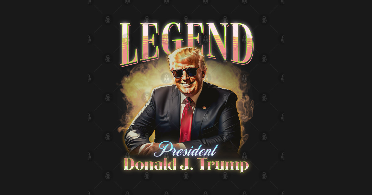 Donald Trump 2024 - Legend Vintage - Trump - T-Shirt | TeePublic