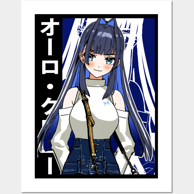Ouro Kronii Casual Outfit - Vtuber - Posters and Art Prints | TeePublic