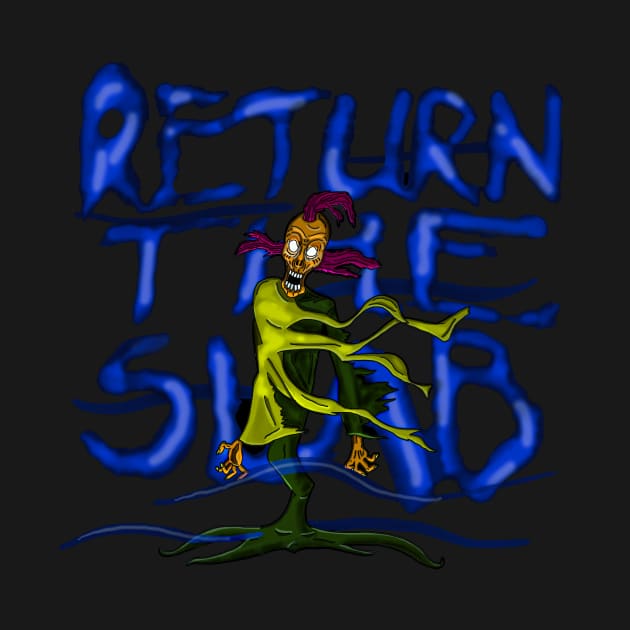 Return the Slab - Courage The Cowardly Dog - T-Shirt | TeePublic