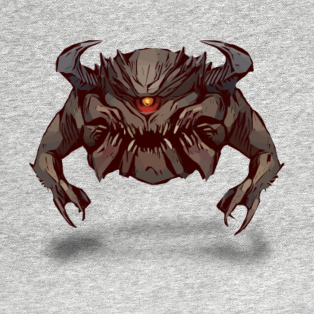 DOOM Demon Original Artwork - Doom Eternal - Long Sleeve T-Shirt ...