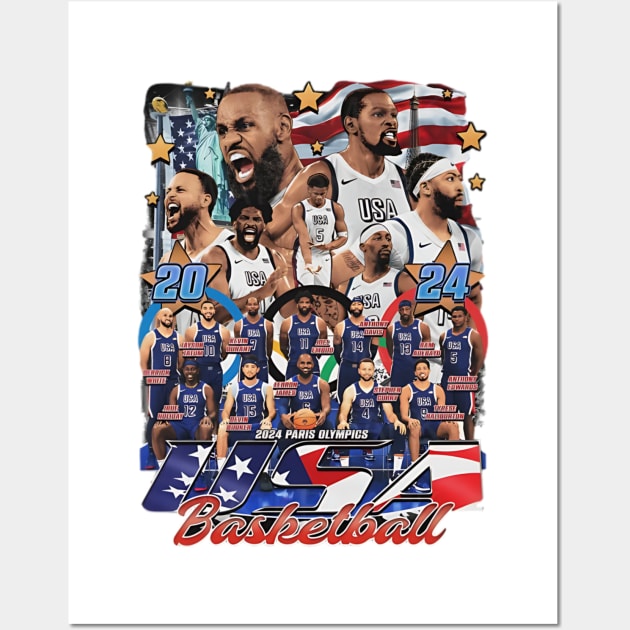 Team USA Olympic Basketball 2024 - Team Usa Olympic Paris 2024 ...