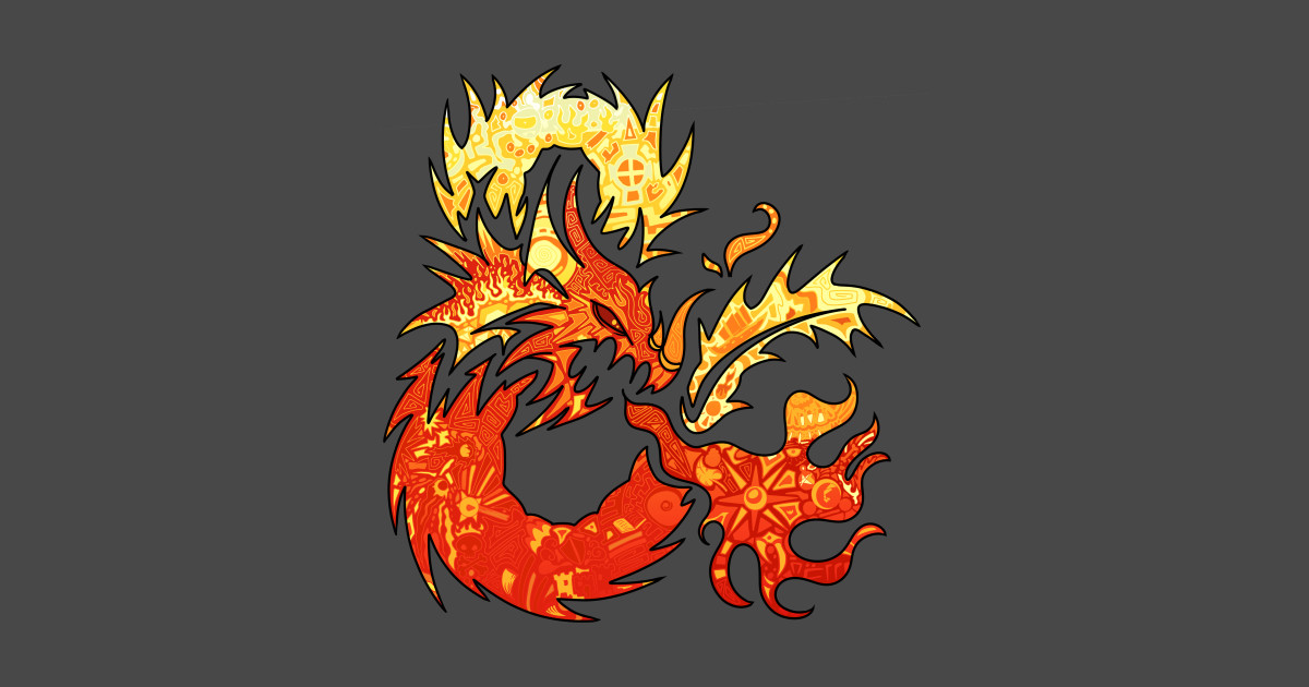 Fire Dragon - Dragon - T-Shirt | TeePublic