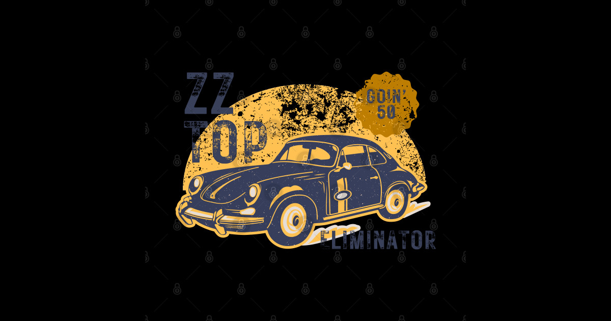 Zz Top - Eliminator // Art Work Logos Vintage Style Fan Art Designs ...