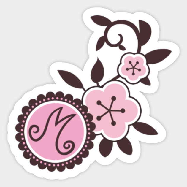 Marinette's Monogram - Miraculous Ladybug - Sticker | TeePublic