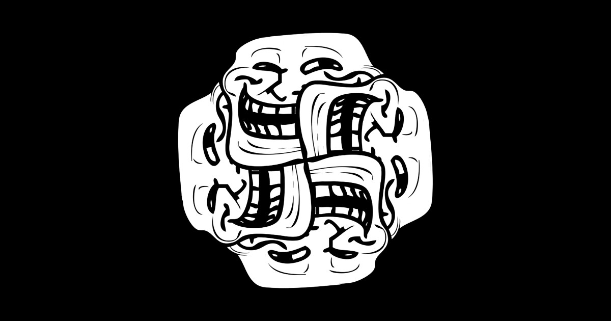 Trollface mandala - Trollface - Posters and Art Prints | TeePublic