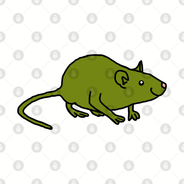 Green Rat - Rat - Tapestry | TeePublic
