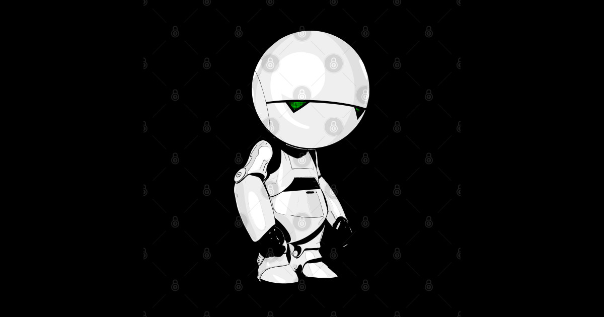 Marvin The Paranoid Android Cartoon - Marvin The Paranoid Android ...