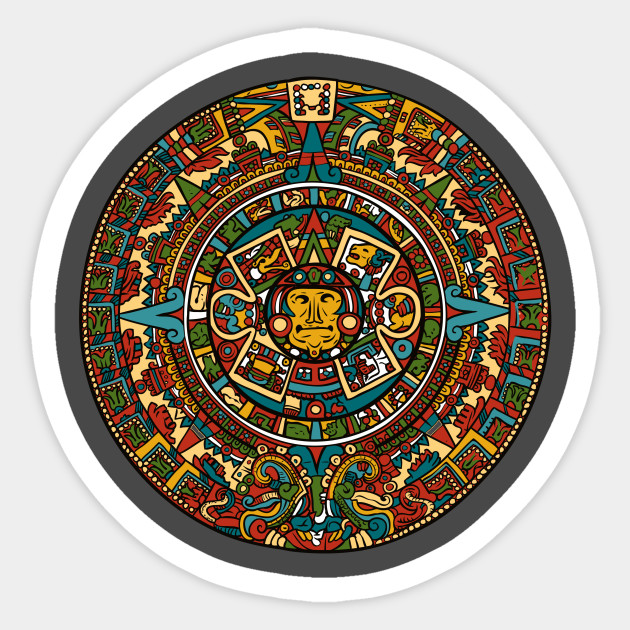 Aztec Design - Aztec Design - Sticker | TeePublic