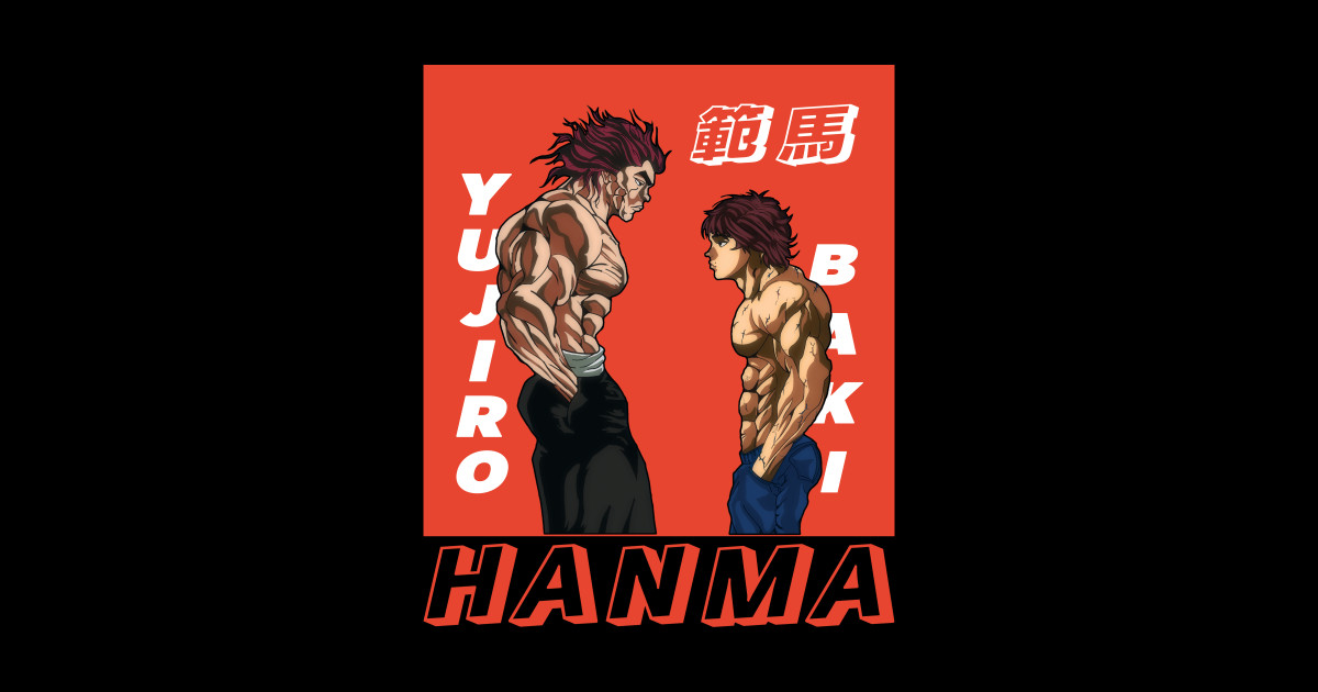Baki Hanma Vs Yujiro Hanma Ultimate Battle | Anime Art Print - Baki ...