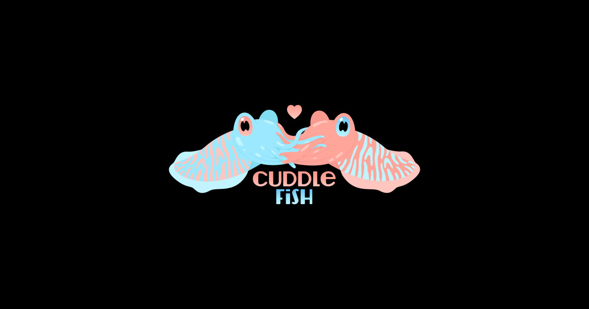 Cuddle Fish - Pink Tentacles - Sticker | TeePublic