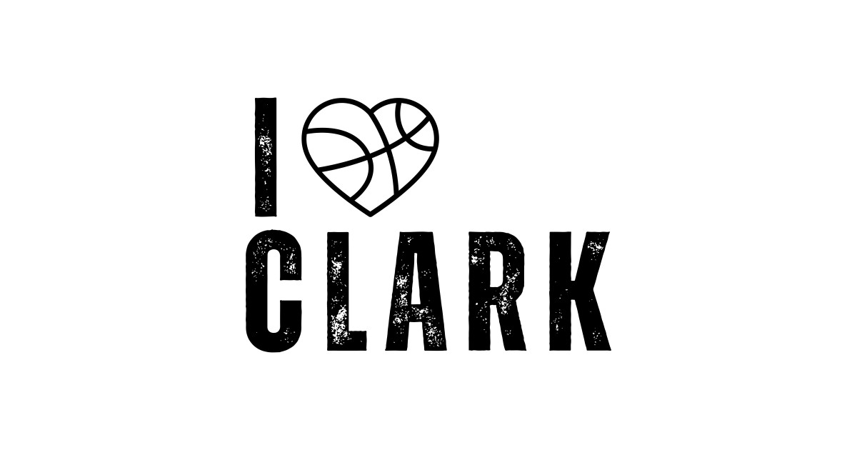 I love Clark Jersey Number 22 black - Caitlin Clark 22 - T-Shirt ...