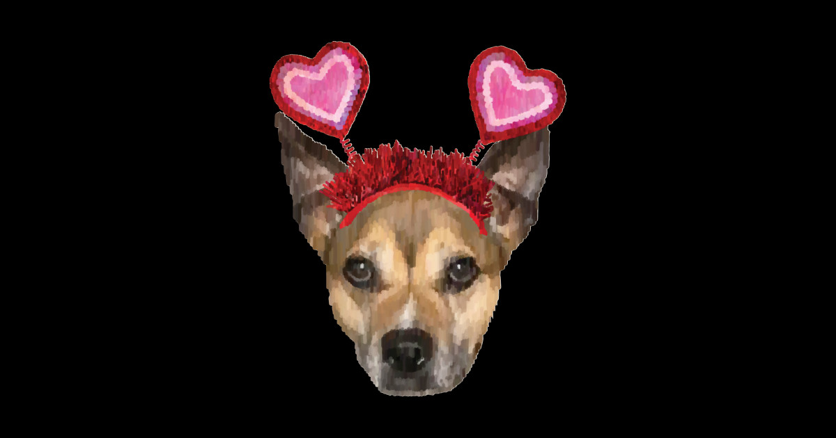 Pitbull Valentine - Valentines Day - Sticker | TeePublic