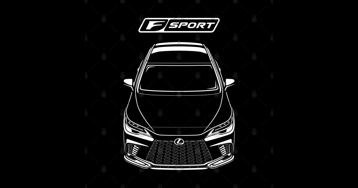 RX F Sport 2023-2024 - Lexus Rx F - Sticker | TeePublic