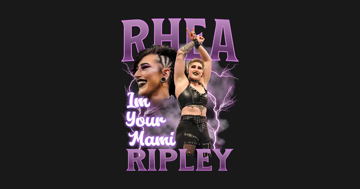 Rhea Ripley vintage - Rhea Ripley - T-Shirt | TeePublic