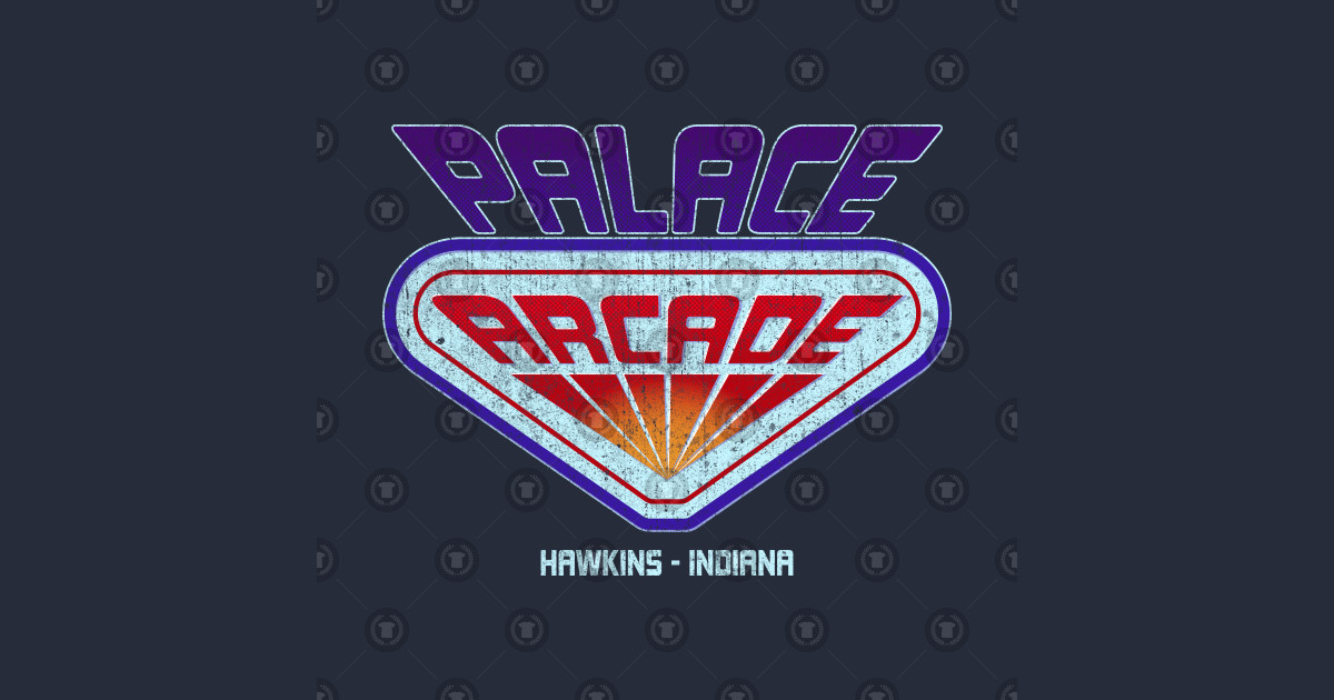 Stranger Things Palace Arcade - Stranger Things - Sticker | TeePublic